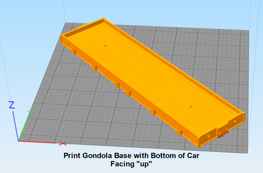Lets Build a Train! Easy Build 3D Printed Gondola - Imagination-3D