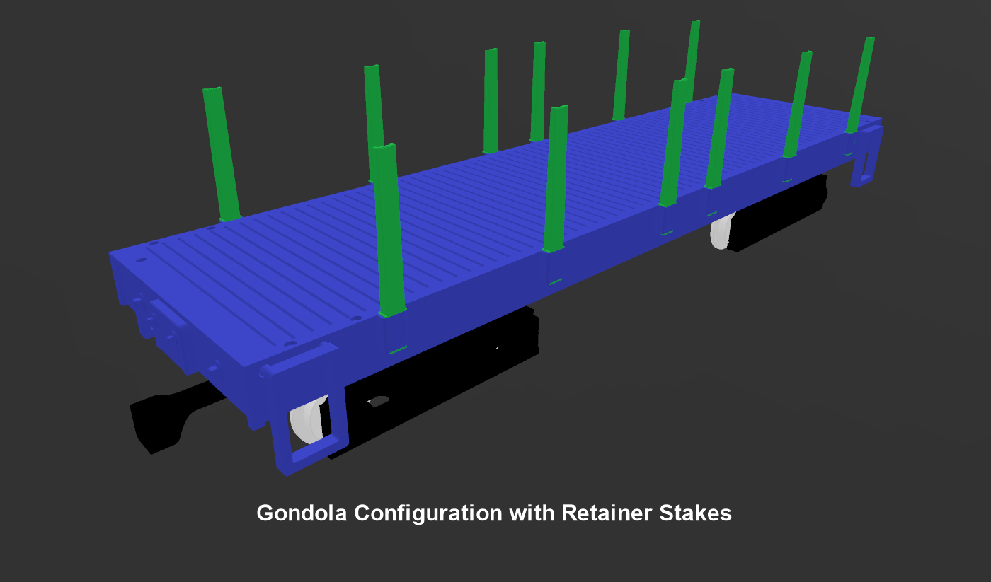 Lets Build a Train! Easy Build 3D Printed Gondola - Imagination-3D